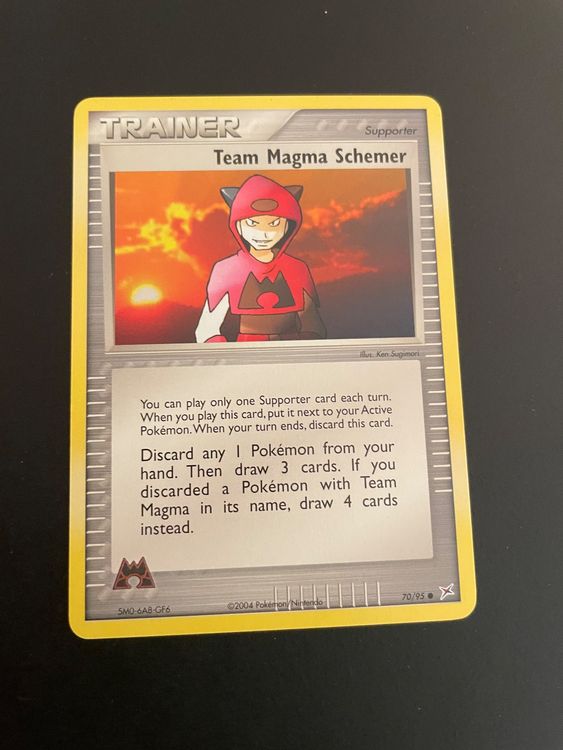 Team Magma Schemer - ex Team Magma vs Team Aqua 70/95 | Kaufen auf Ricardo