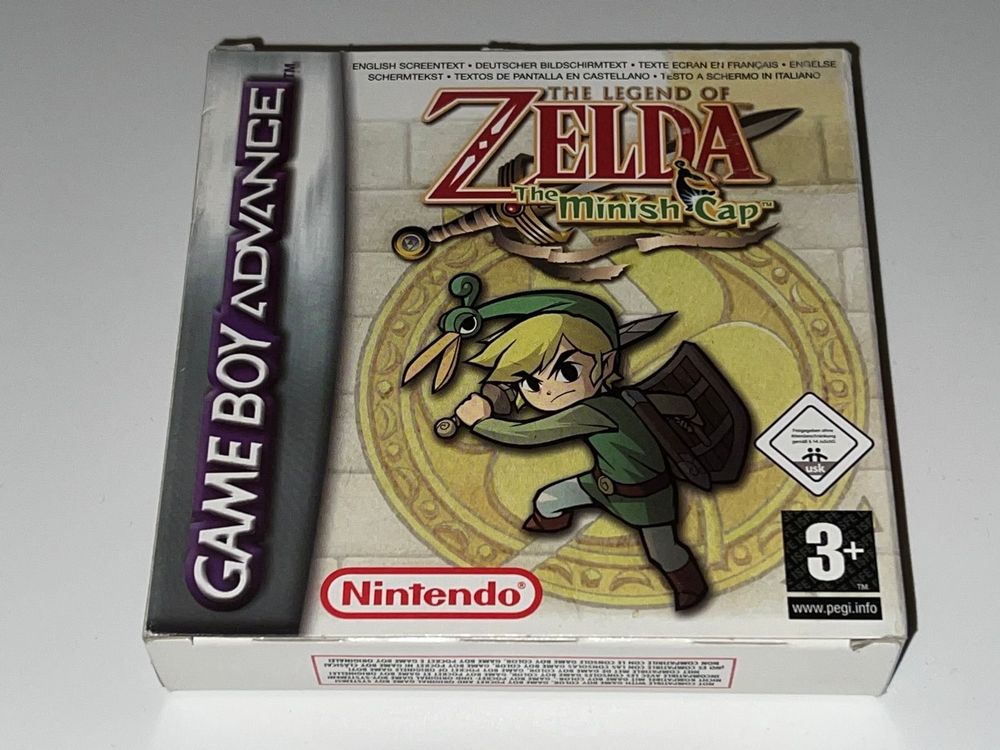 GBA Spiel - The Legend of Zelda: The Minish Cap (OVP) - Top! | Kaufen ...