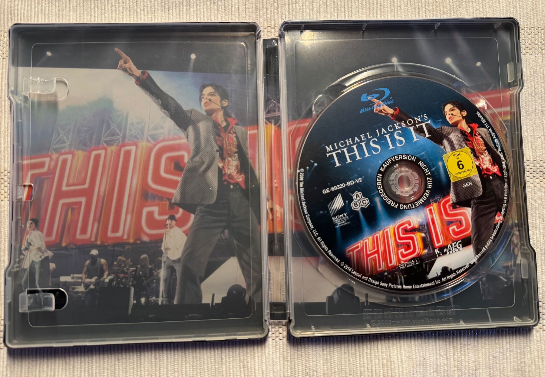 Michael Jackson- This is it - 2 Disc - Steelbook Edition (Gebraucht) in ...