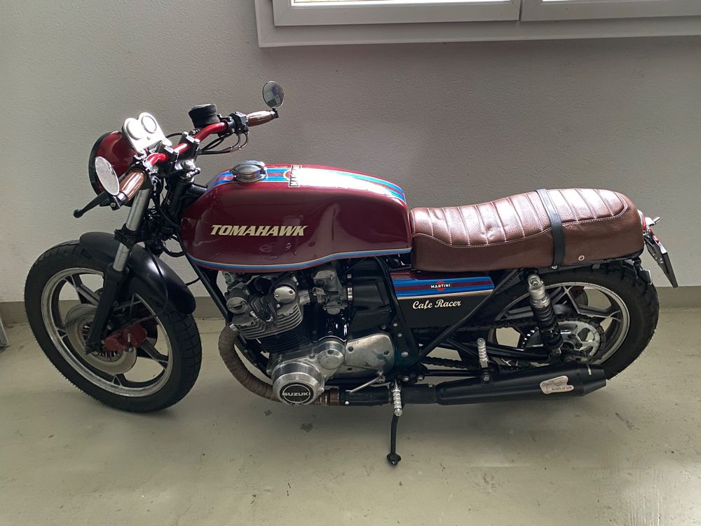 Cafe-Racer Suzuki GS 1000 (Gebraucht) in Arbon für CHF 3190 – nur Abholung auf Ricardo kaufen