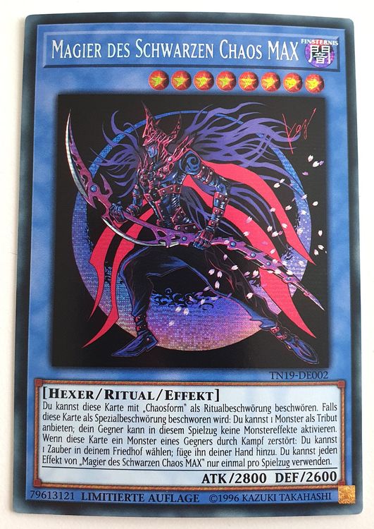 Magier des Schwarzen Chaos MAX - Yu-Gi-Oh! TCG (Neu (gemäss ...
