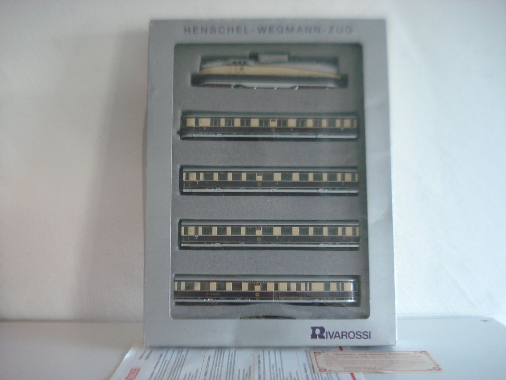 Rivarossi H0: Henschel-Wegmann-Zug, 5-teilig, OVP, WS, top | Kaufen auf Ricardo