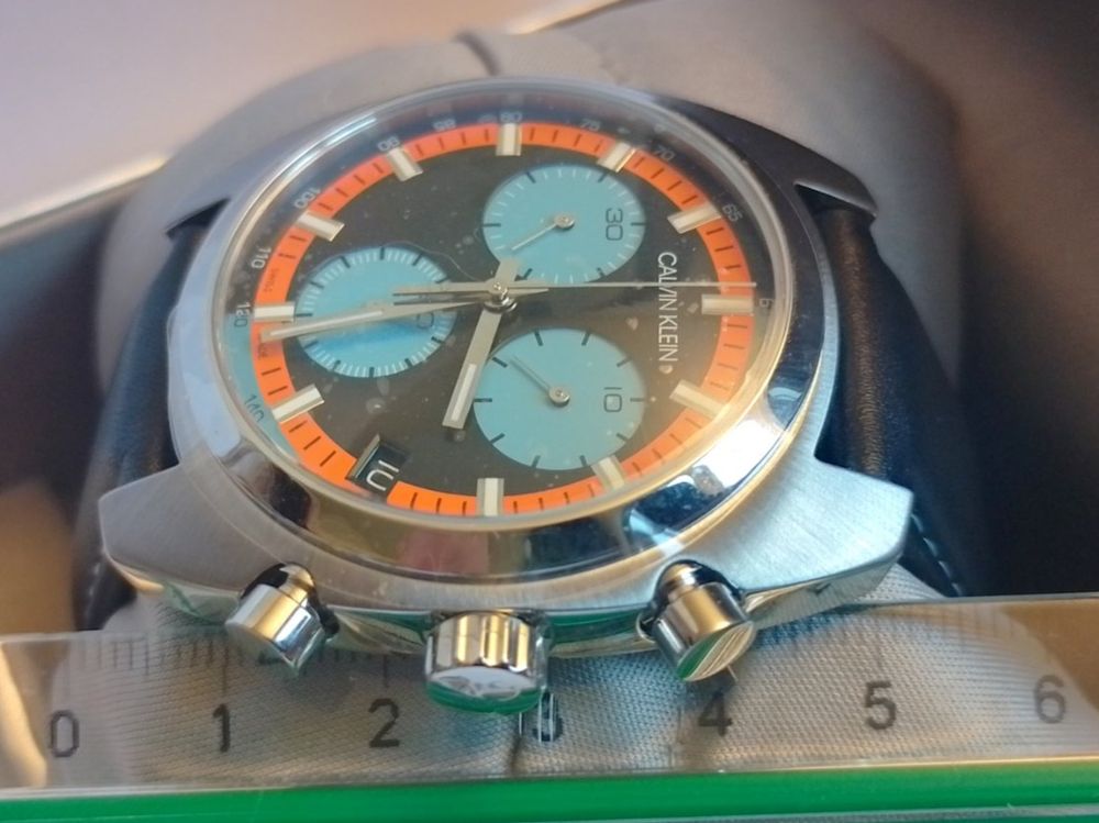Calvin Klein Gulf Chronograph Herrenuhr Swiss Made CK Selten (Neu ...