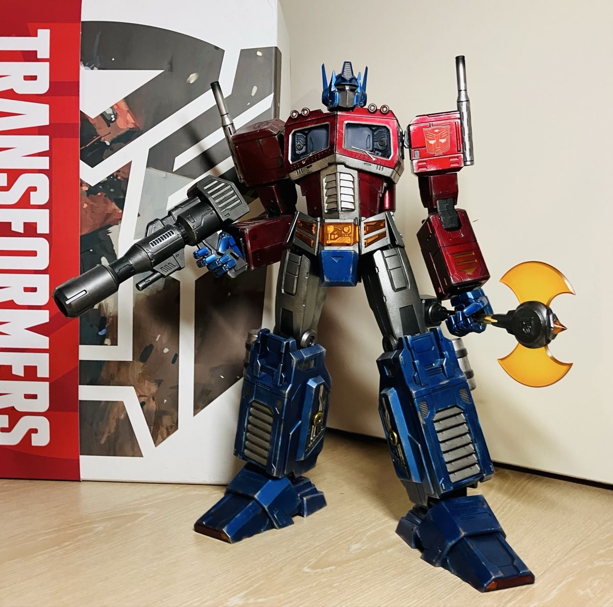 Transformers Optimus Prime Figur von 3A (Ashley Wood Design) (Neu ...