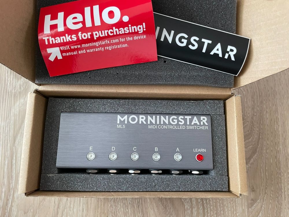 Morningstar ML5 MIDI LOOP SWITCHER (Neu (gemäss Beschreibung)) in ...