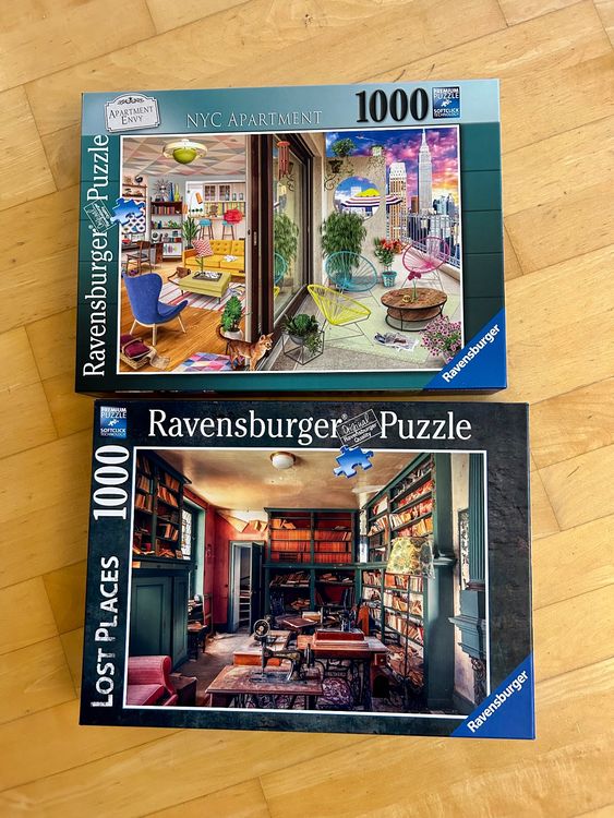 2 Ravensburger Puzzles 1000 Teile | Kaufen auf Ricardo