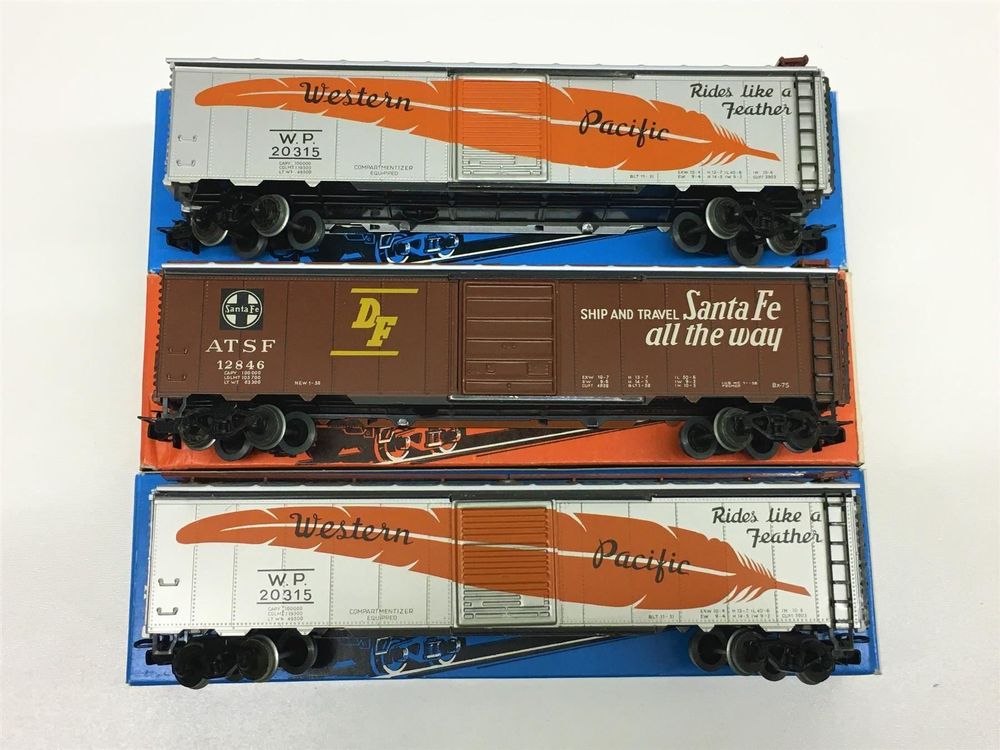 märklin 4571/72: 3x Box Car WP Santa Fe (Gebraucht) in Thun für CHF 79 ...