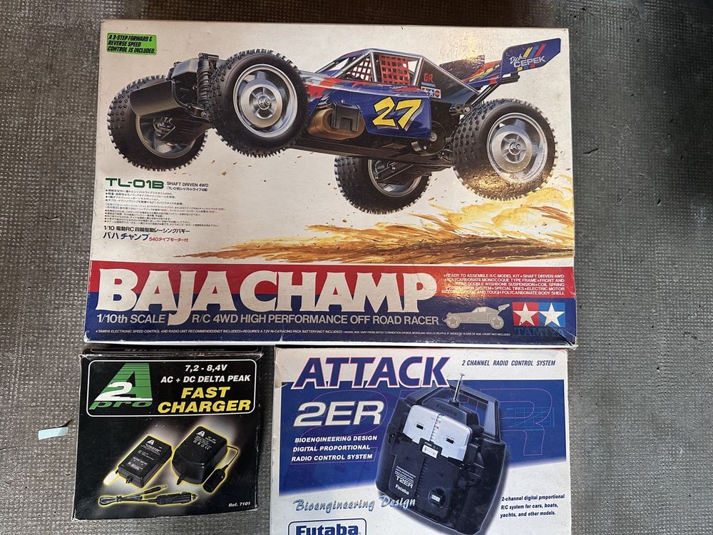 Tamiya Baja Champ TL-01B – 1/10 RC Off-Road Racer (vintage) (D'occasion ...
