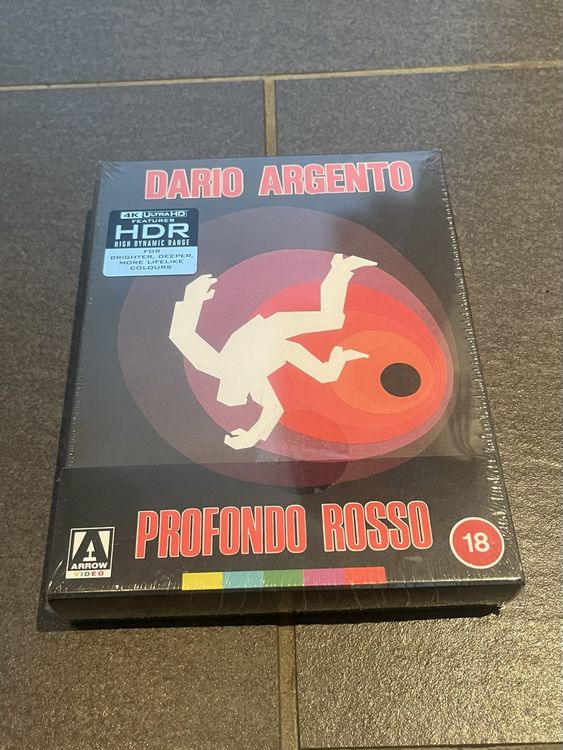 Profondo Rosso - Deep Red 4K UHD Limited Edition Arrow Video (Neu ...