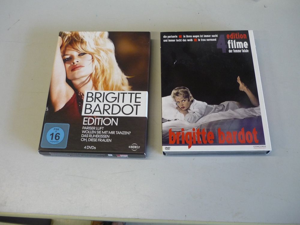 2 x 4 DVD Boxen - Brigitte Bardot edition + Klassiker (Gebraucht) in Beringen für CHF 25 – mit ...