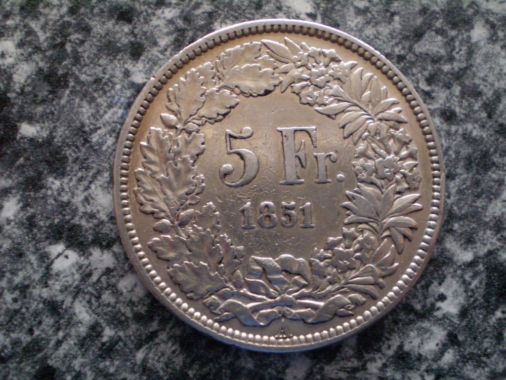 5 Liber 1851 !!! ss+ !!! ab 1.- !!! (D'occasion) à Dierikon pour CHF 270 – avec livraison ...