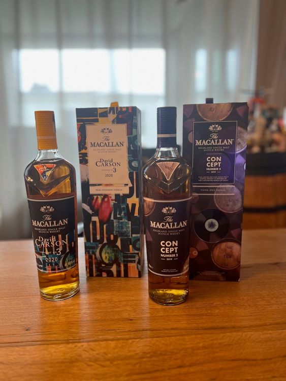 2 Macallan - Concept No. 2 & No. 3 Single Malt Whisky (Neu (gemäss Beschreibung)) in St. Gallen ...