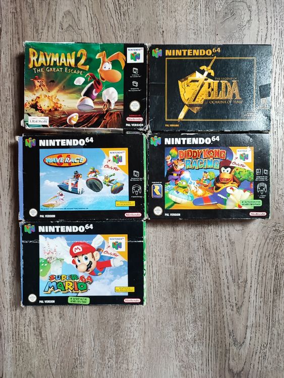 Nintendo 64 + Games + Expansion Pack | Kaufen auf Ricardo
