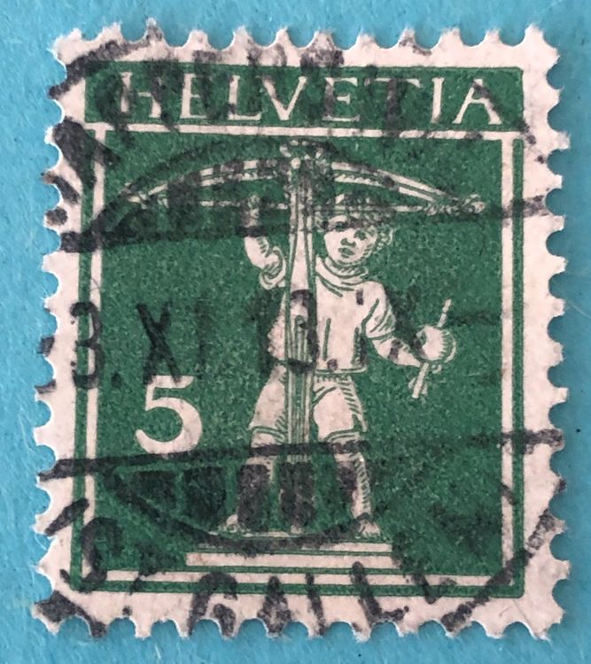 Tellknabe mit Vollstempel (Gebraucht) in Aarau für CHF 0.5 – mit Lieferung auf Ricardo kaufen