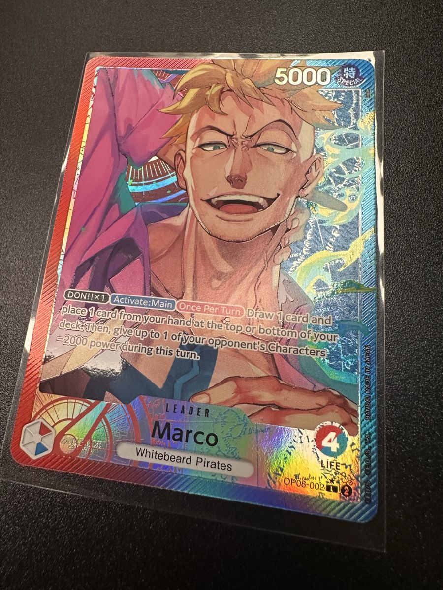 One Piece Marco Alt Art Leader OP08-002 (Gebraucht) in Walliswil b ...