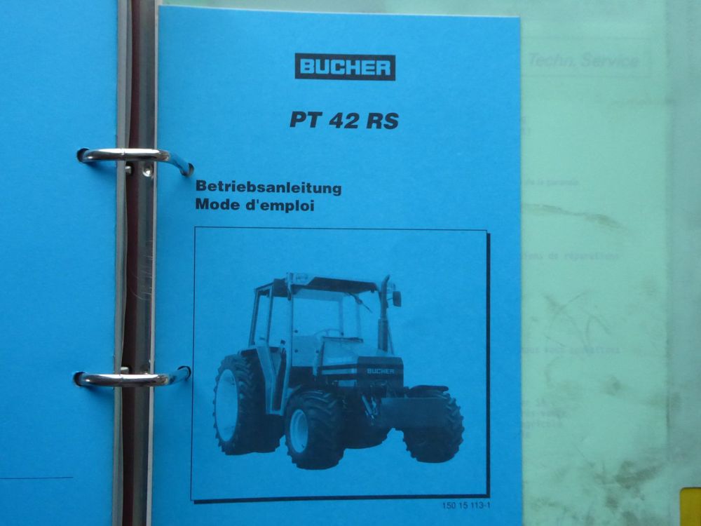 Bucher Polytrac 40/42 RS Ersatzteilliste (Gebraucht) in Eschenbach SG ...