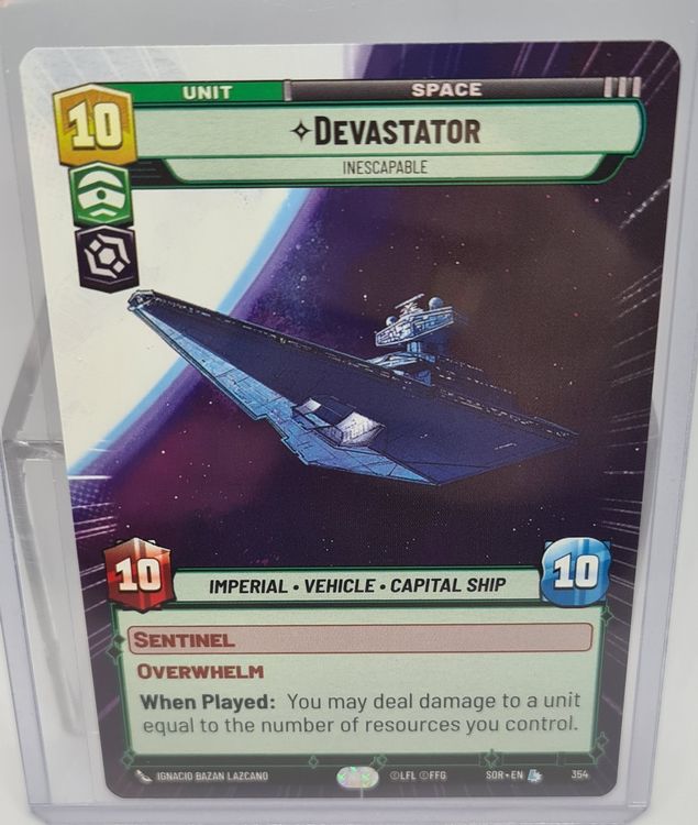 Star Wars Unlimited Devastator 354 Hyperspace | Kaufen auf Ricardo