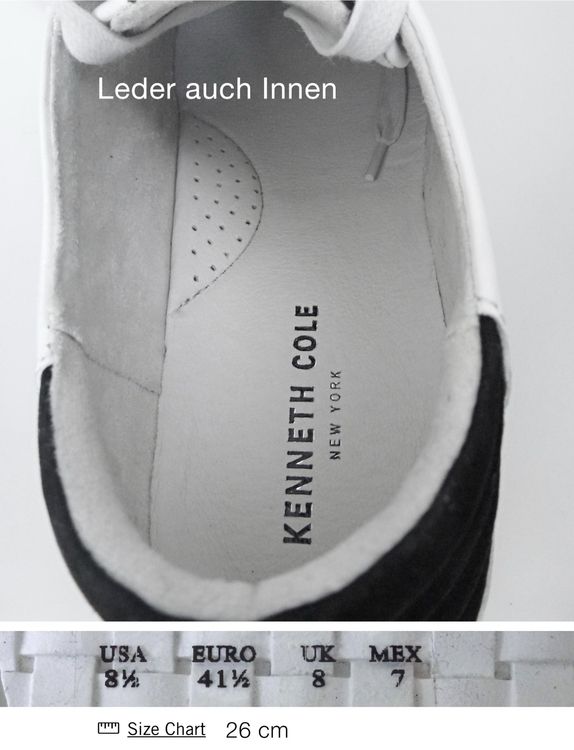Leder Sneaker von Kenneth Cole, NEU in Gr. 41.5 (Neu (gemäss ...