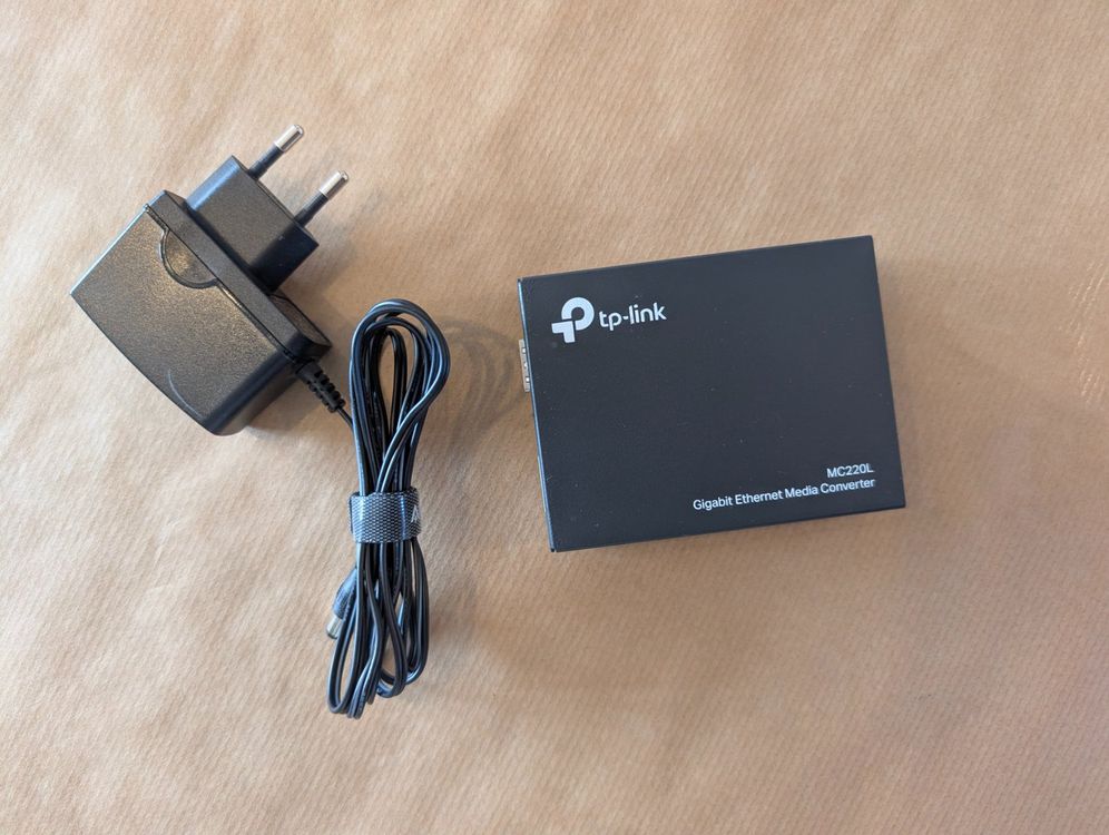 TP-Link Omada Gigabit-SFP-Medienkonverter MC220L v4.20 (Gebraucht) in ...