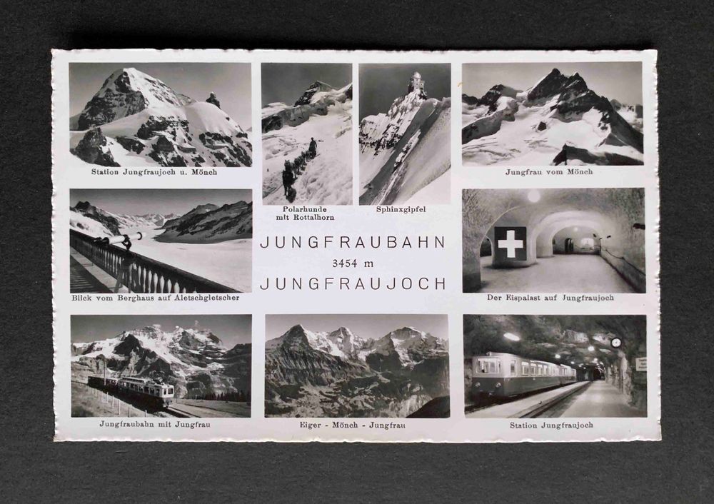 AK Jungfraubahn Jungfraujoch Mehrbild Karte | Kaufen auf Ricardo