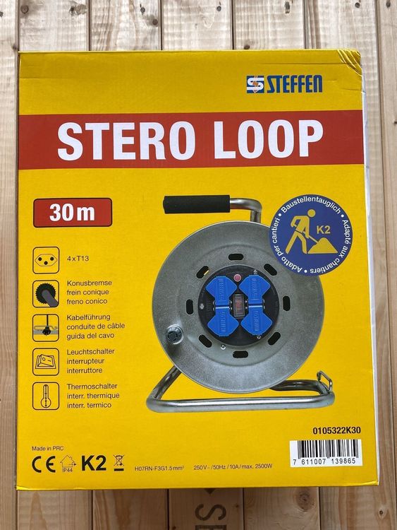 Steffen Kabelrolle Stero Loop 30m (Neu und originalverpackt) in Eschenbach für CHF 43 – mit ...