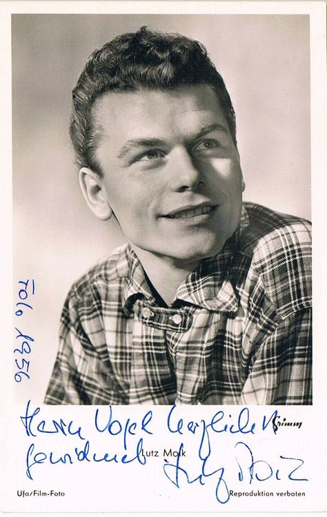 Lutz Moik 1930–2002 Autogramm signiert Vintage Foto 9x14cm (Gebraucht) in Bischofszell für CHF 8 ...
