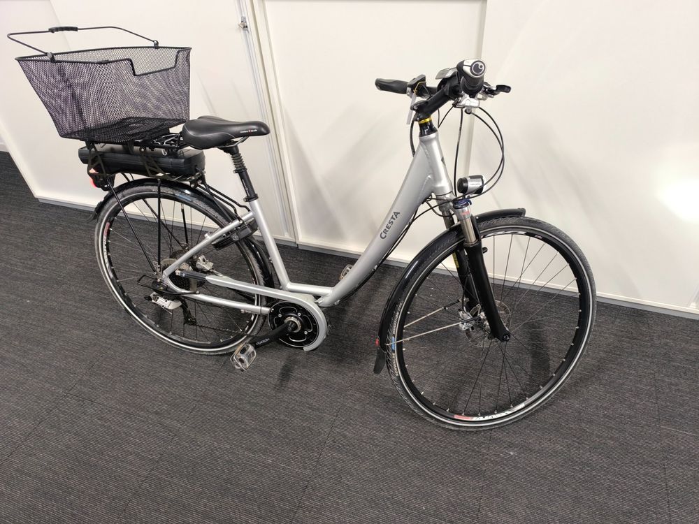 CRESTA - City E-Bike, 25 Km/h, Bosch Mittelmotor 350W-25Km/h (Gebraucht ...