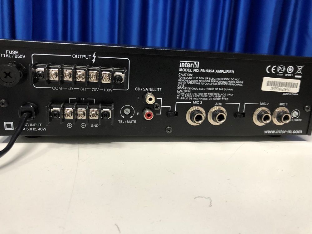 PA 110v interM-PA-935 Amplifier | Kaufen auf Ricardo