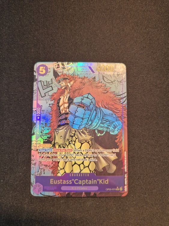 One Piece Card Game - Eustass"Captain"Kid (OP05-074) - Repro | Kaufen ...