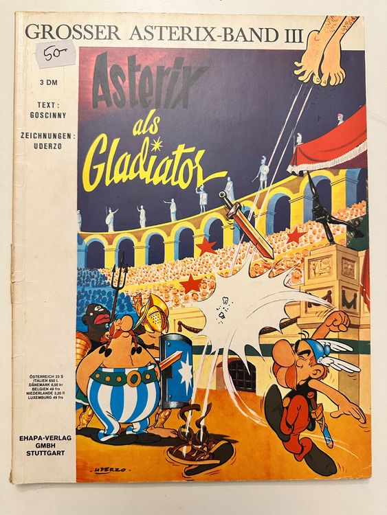 ASTERIX BAND III von 1969 (Gebraucht) in Münsingen für CHF 5 – mit Lieferung auf Ricardo kaufen