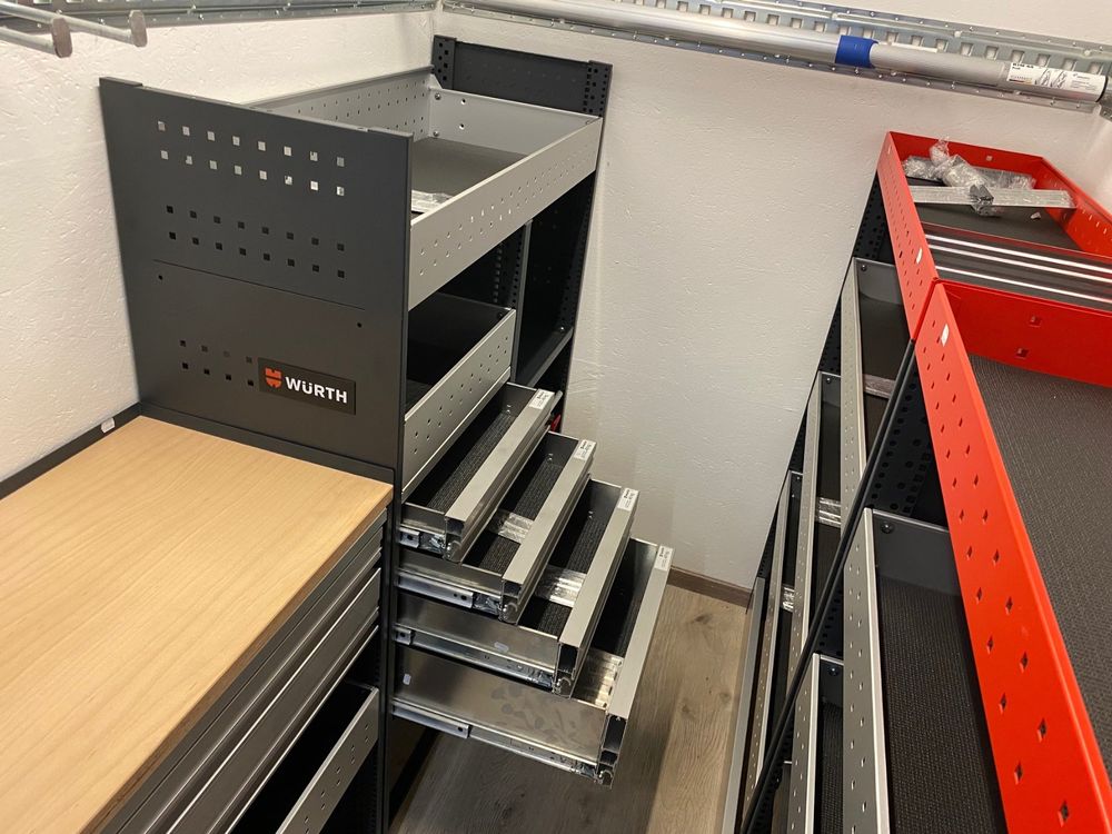 Würth Fahrzeugeinrichtung Modul 103 Regal Lagergestell (Neu (gemäss ...