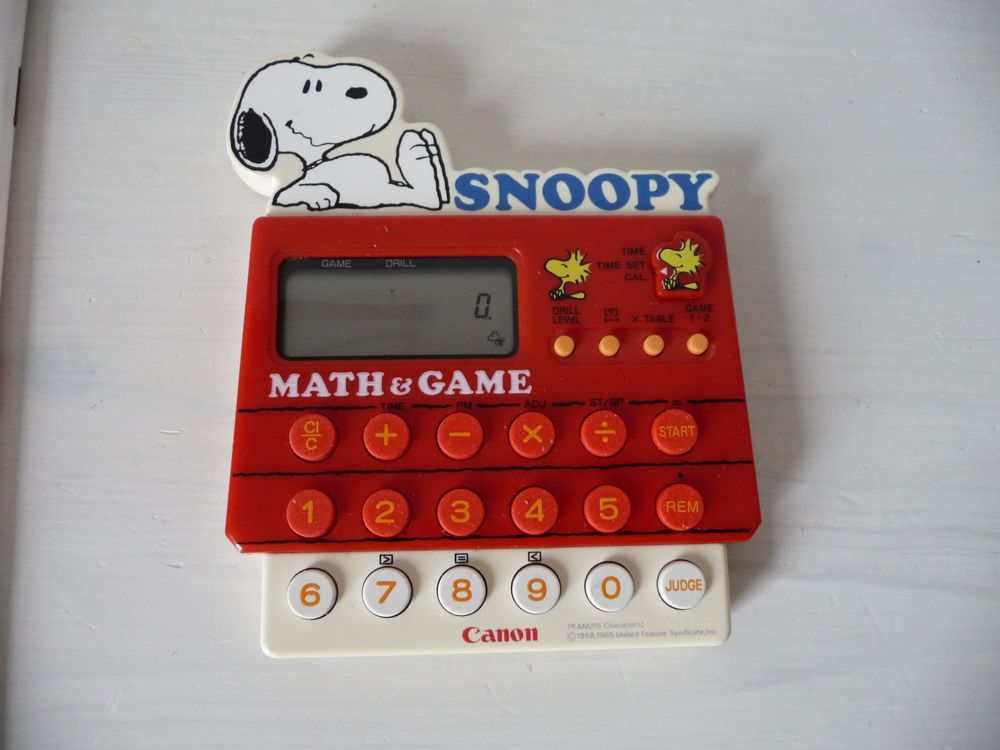 SNOOPY Math & Game | Kaufen auf Ricardo