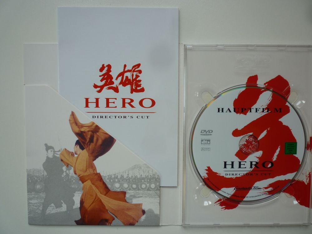 Hero - Limited Edition 3 DVD mit Jet Li (Gebraucht) in Münchenstein für ...