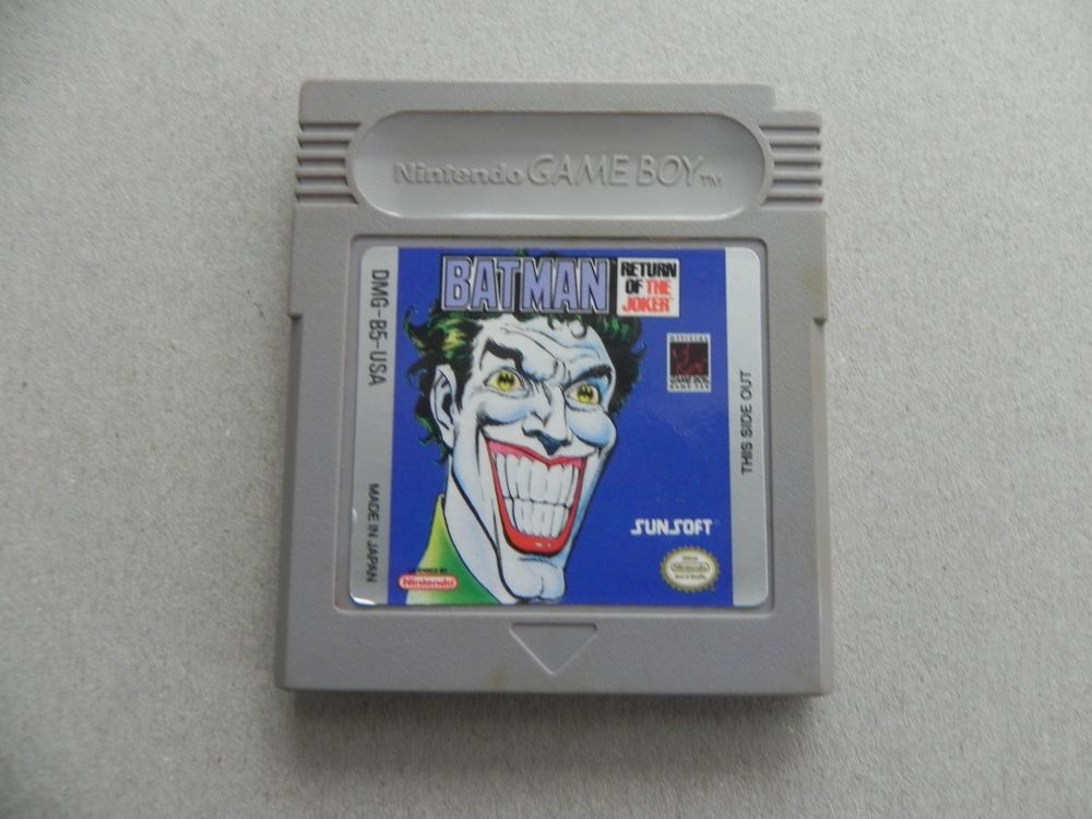 Nintendo Gameboy Game Boy Spiel Batman Retourn of the Joker (Gebraucht ...