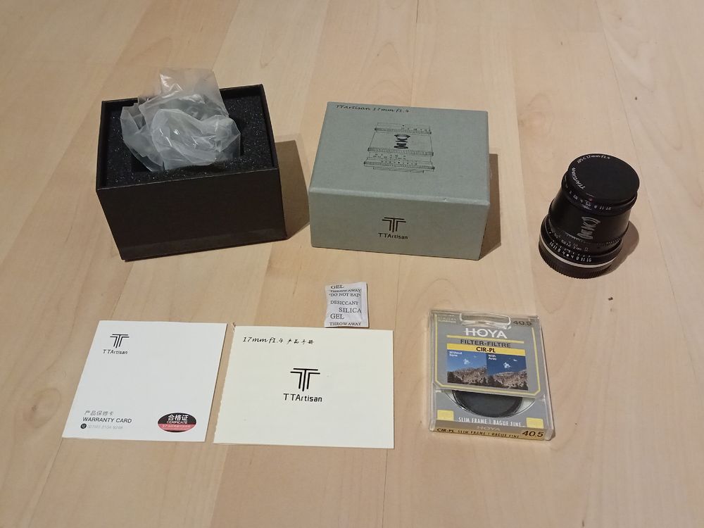 TT Artisan 17mm f1,4, OVP, mit Polfilter, Fujifilm X-Mount | Kaufen auf ...