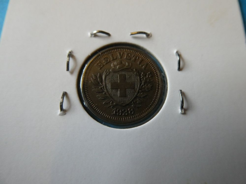 Schweiz 1938, 1 Rappen (Gebraucht) in Hinterforst für CHF 1 – mit Lieferung auf Ricardo kaufen