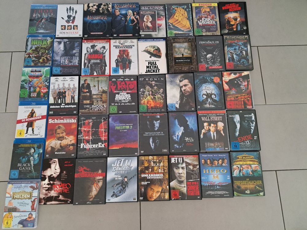 DVD Bluray Sammlung 41 Filme | Kaufen auf Ricardo