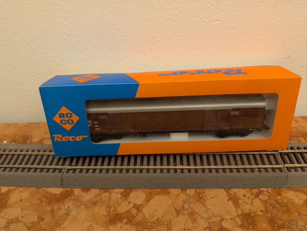 Roco HO Güterwagen ÖBB GGLds 295 001, H0, 1:87 (Gebraucht) in Mumpf für ...