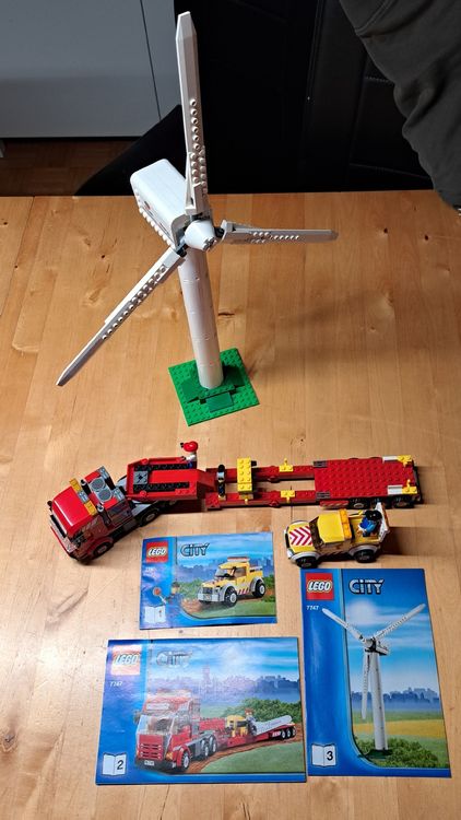 LEGO City 7747 - Windturbinen-Transporter (Gebraucht) in Wolfhausen für ...