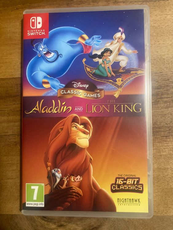 Aladdin and Lion King (Nintendo Switch) (Gebraucht) in für CHF 18 – mit ...