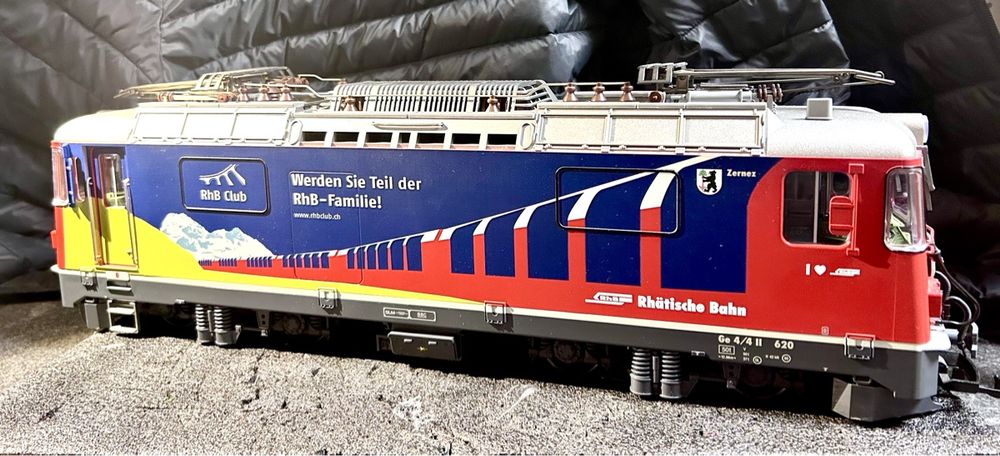 LGB Spur G 28445 Ge 4/4 II „Rhb Club“ Sound Digital in OVP (Neu und ...