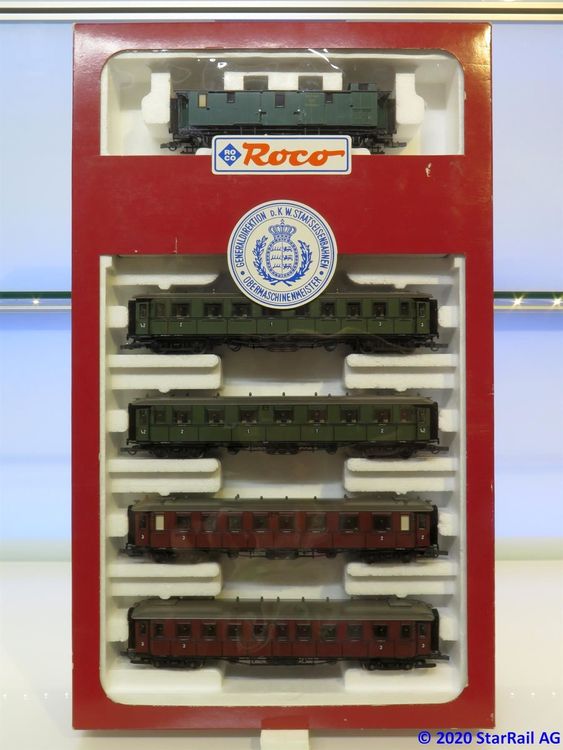Roco 44096 Personenwagen-Set K.W.St.E. (Neu und originalverpackt) in ...