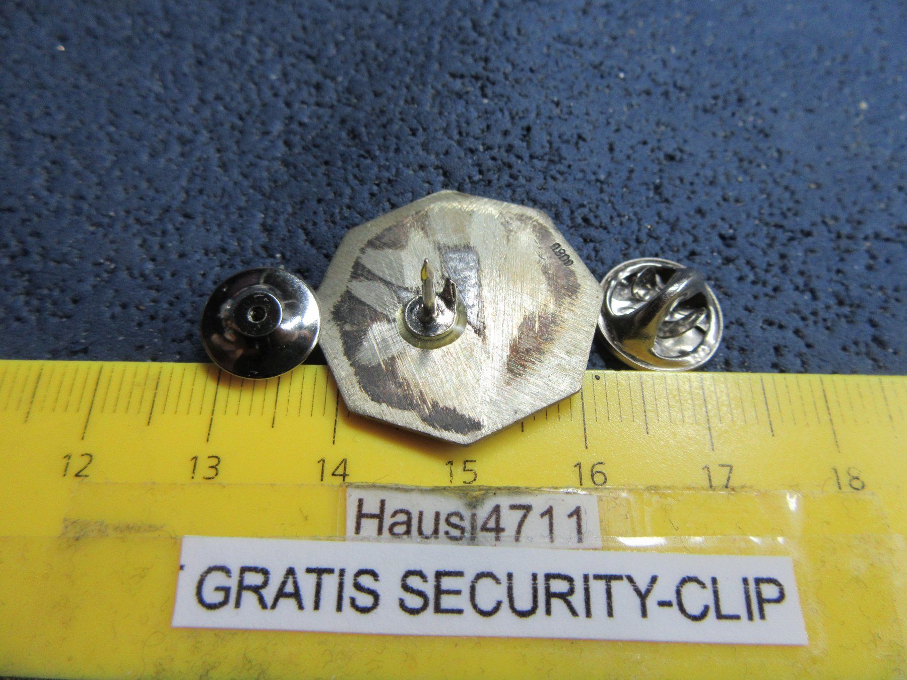 BASEL PIN MÄNNERCHOR BREITE BASEL MÖVE MIT NOTE UR-ALT PIN (Gebraucht ...