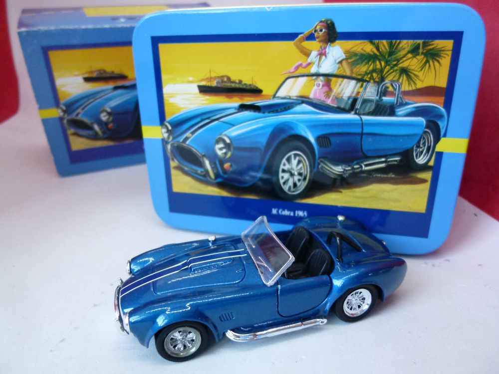 AC Cobra Cabrio - blau - Rarität in Blechbox - top Qualität (Neu ...