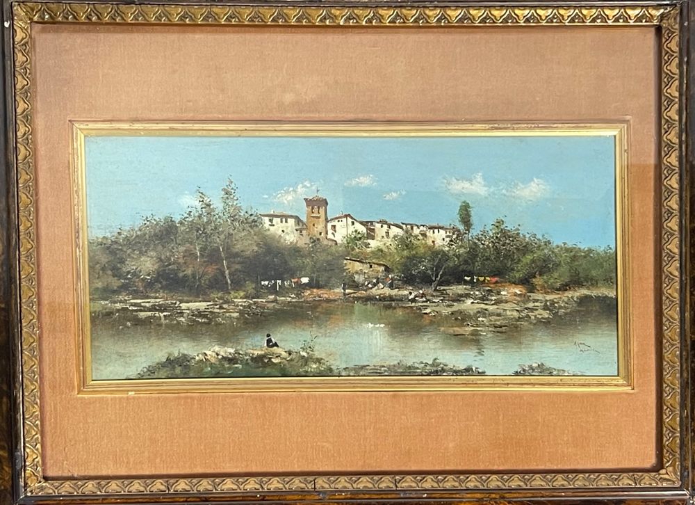 Rudolf MÜLLER(1892-1972)Gouache Gemälde (Gebraucht) in Root für CHF 35 – mit Lieferung auf ...