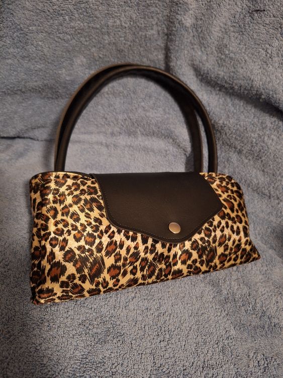 Falttasche, Einkaufstasche, Leopardenmuster, neu (Gebraucht) in ...