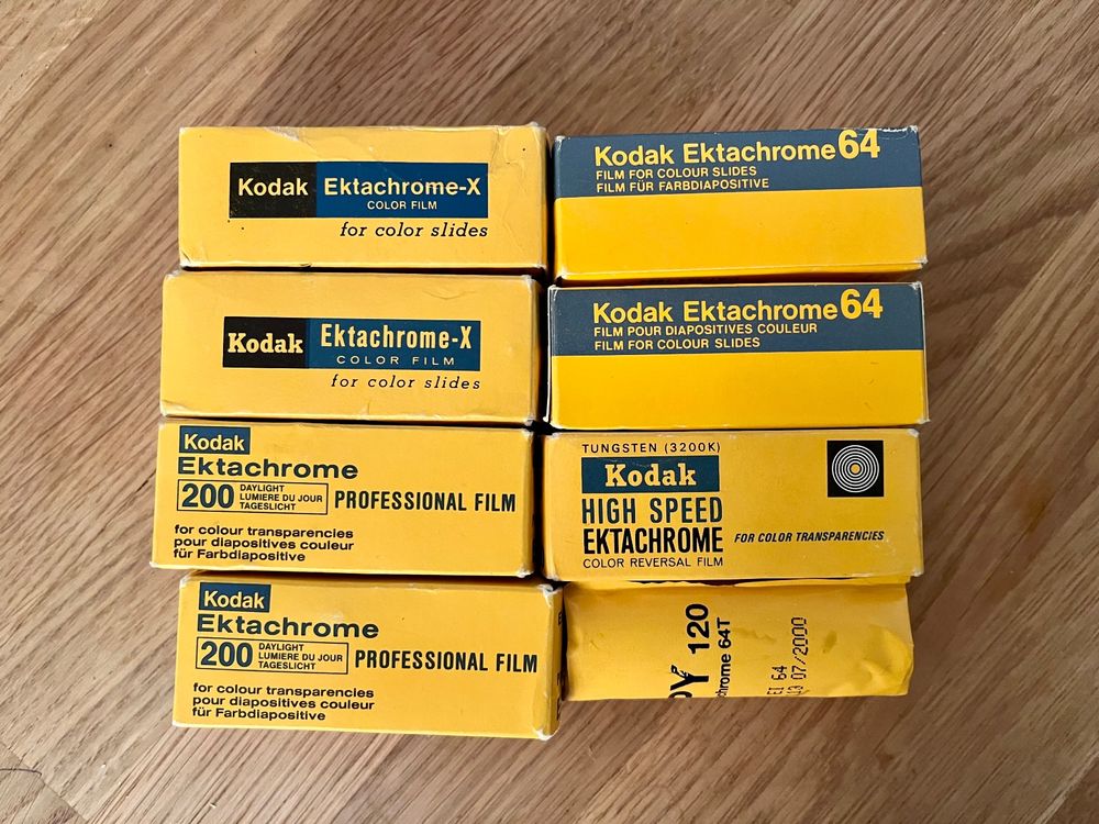 Vintage Kodak Ektachrome 120 (expired) | Kaufen auf Ricardo