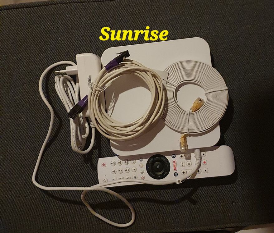 Sunrise TV box complète | Kaufen auf Ricardo
