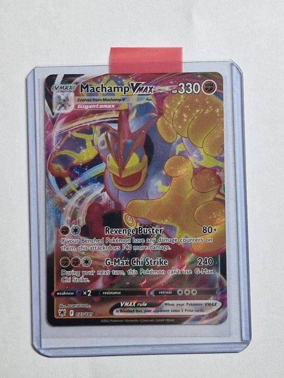 Pokémon - Machamp VMAX #73 | Kaufen auf Ricardo