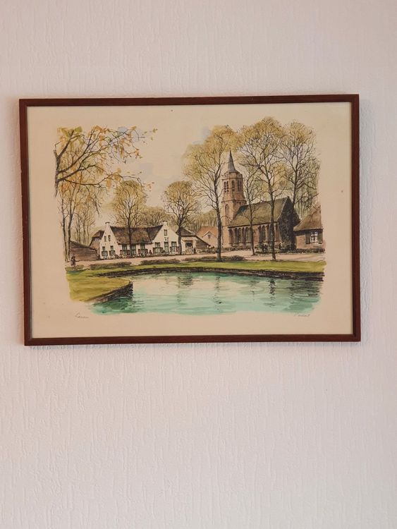Ancien dessin, aquarelle, église (Gebraucht) in Grand-Lancy für CHF 15 – mit Lieferung auf ...